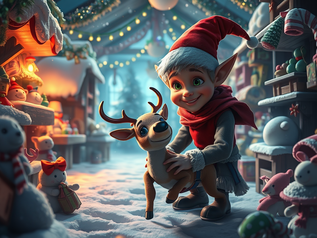 The Elf Who Almost Bungled Christmas – Christmas Stories